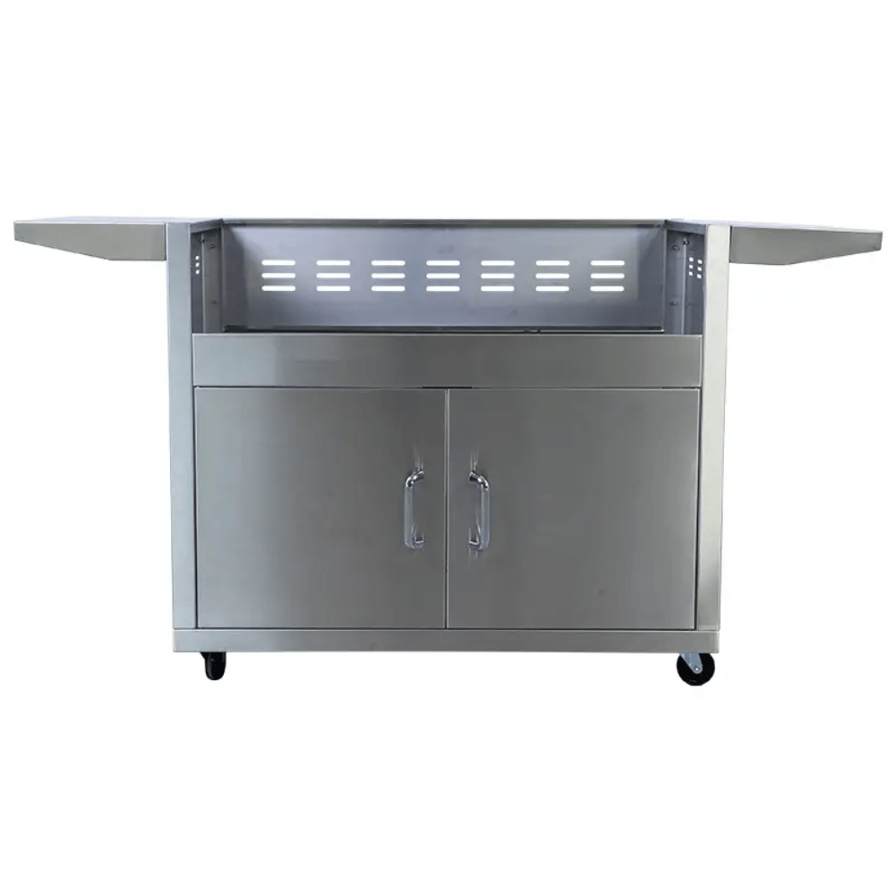 32" Buck Grill Stainless Steel Freestanding 4-Burner Cart — Fyre Direct