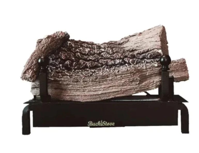 Buck Stove 18" Ceramic Series Vent-Free Log Set - Thermostatic- Shallo ...