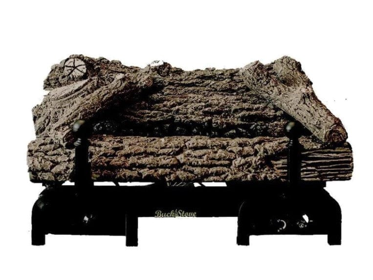 Buck Stove 30" Ceramic Series Vent Free Log Set — Fyre Direct