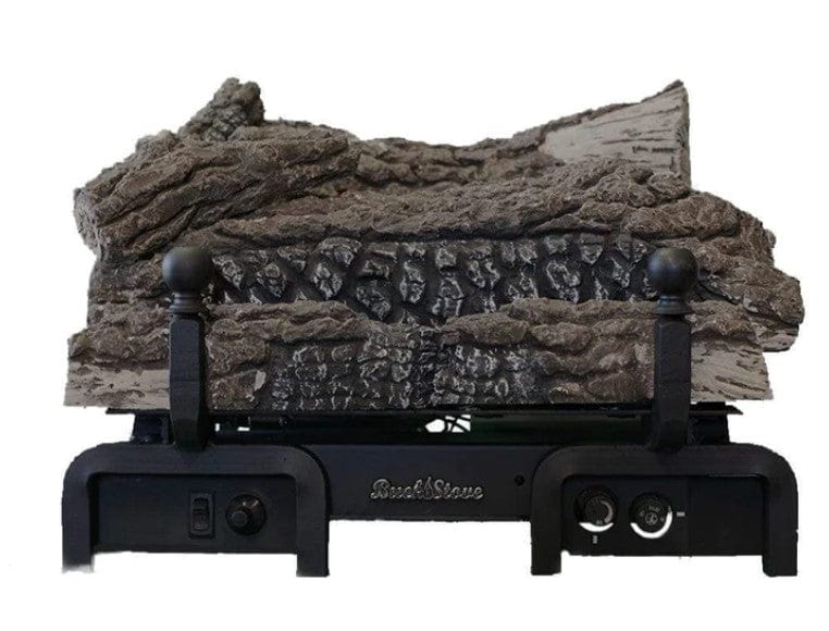 Buck Stove CR18 Modulating Ceramic Series Vent-Free Log Set — Fyre Direct