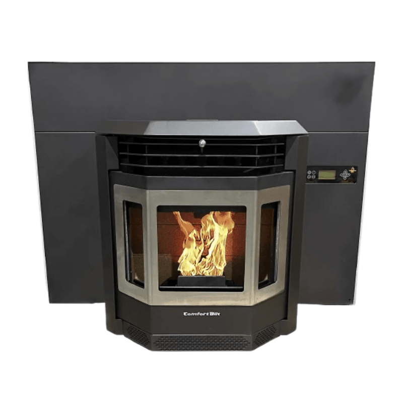 ComfortBilt HP22i-SS Pellet Stove Insert - with Stainless Steel Trim ...