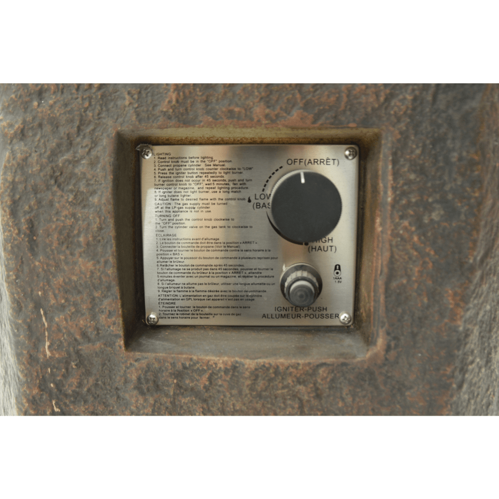 Modeno Basalt Column Fire Pit — Fyre Direct