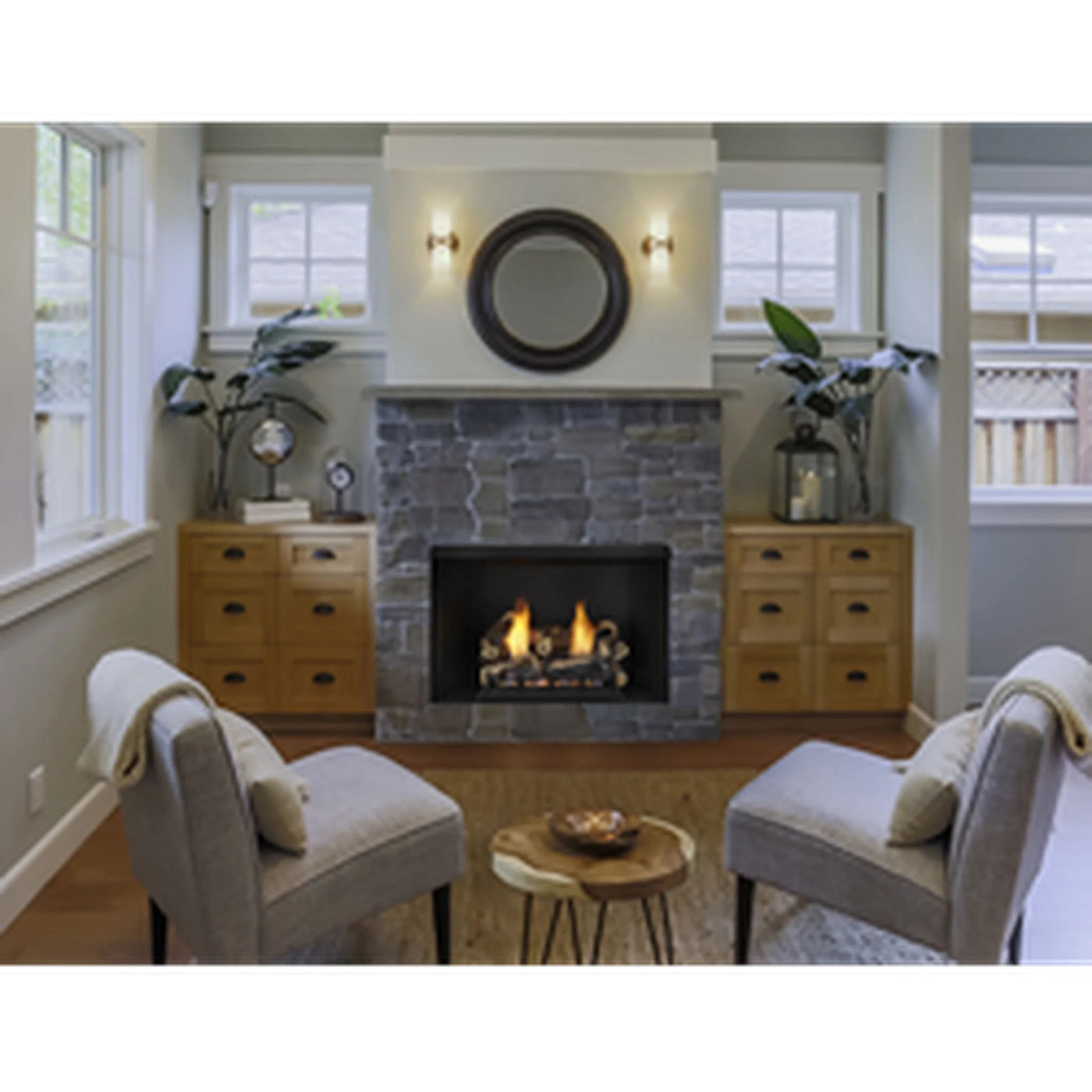 Monessen Exacta 32" Clean Face Circulating Vent Free Gas Firebox — Fyre ...