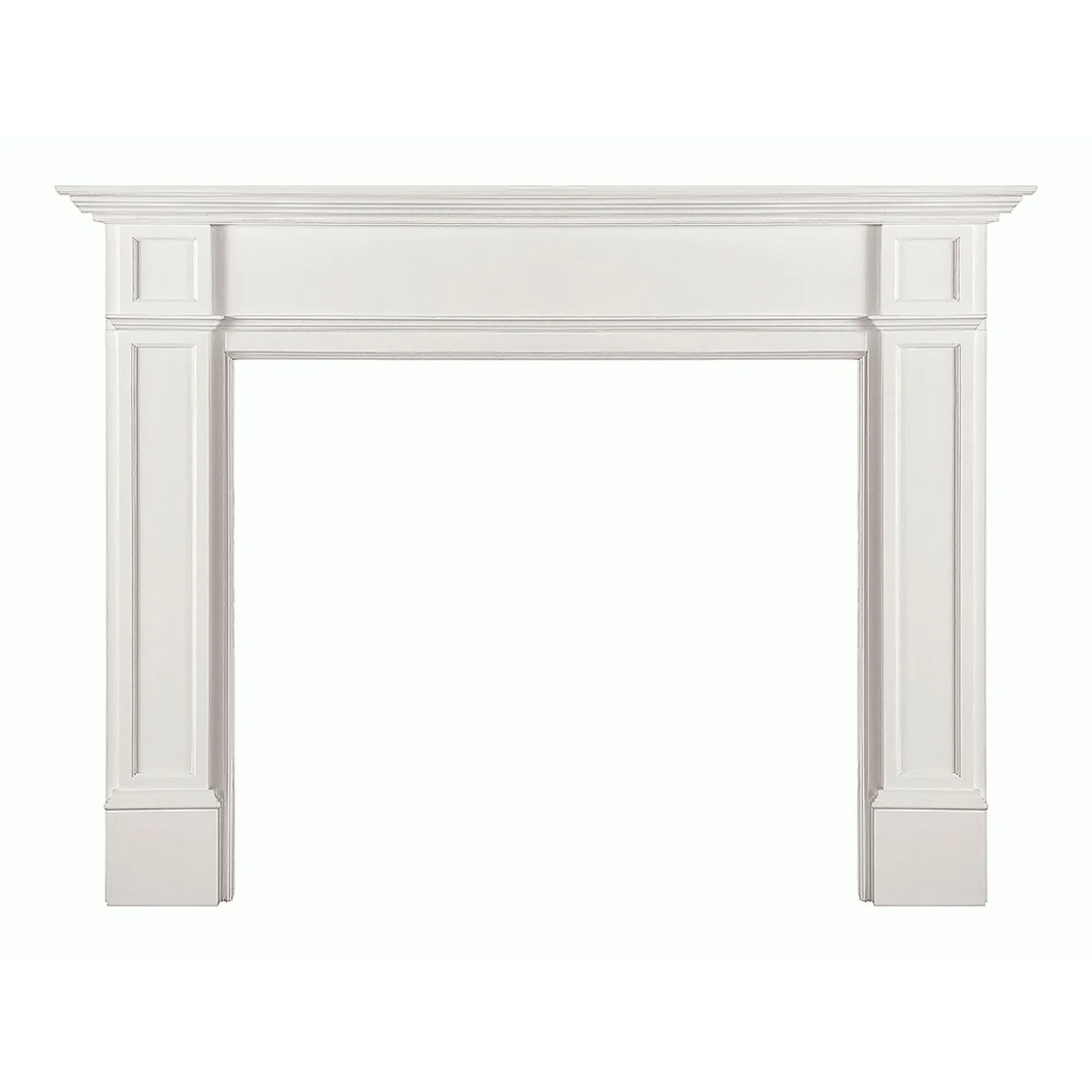Monessen Signature Series Acadia C 53" Maple Unfinished Wood Mantel ...