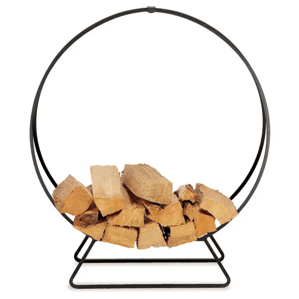 Pilgrim 24 Inch Log Hoop Firewood Rack — Fyre Direct