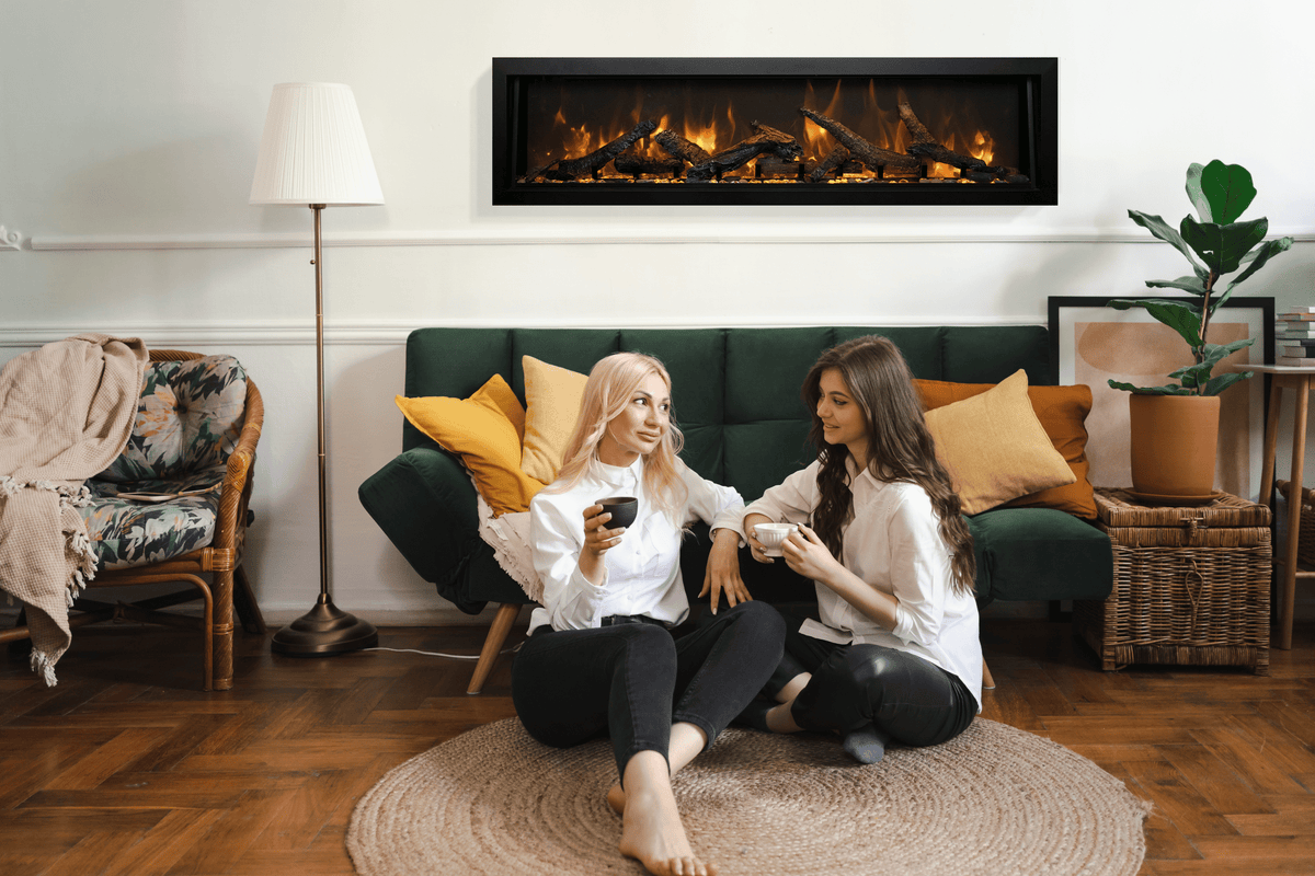 Remii Extra Tall Electric Fireplace — Fyre Direct