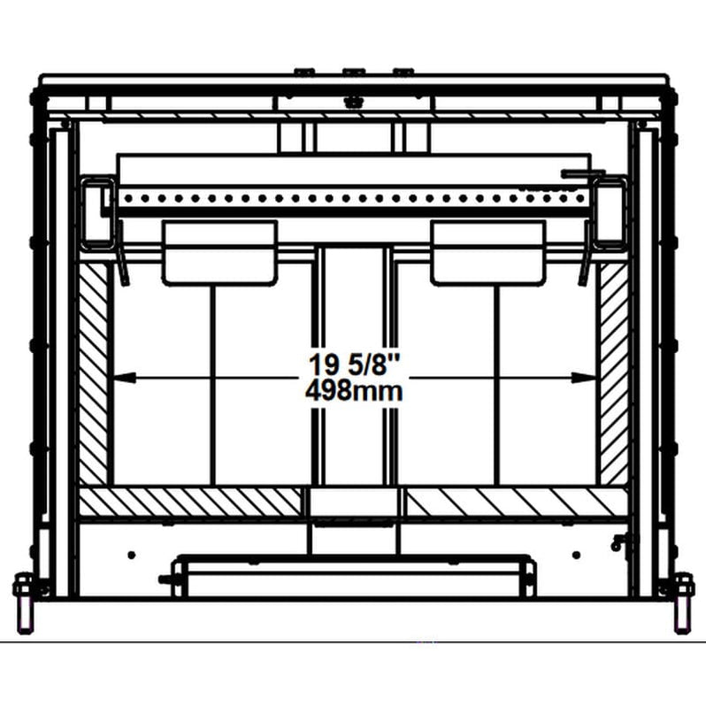 Drolet Escape 1500-I Wood Insert Trio (25FT) — Fyre Direct